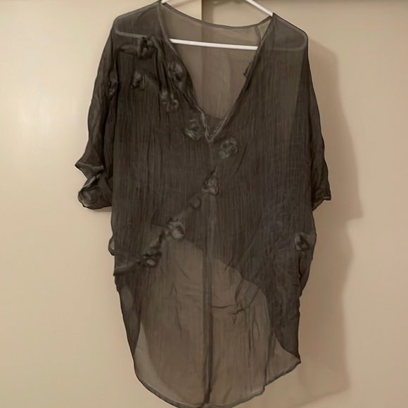 Ivan Grundahl | Tops | Ivan Grundahl Sheer Top | Poshmark